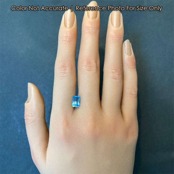 Barion Emerald Cut Aquamarine 2.08 Carats - Moriartys Gem Art