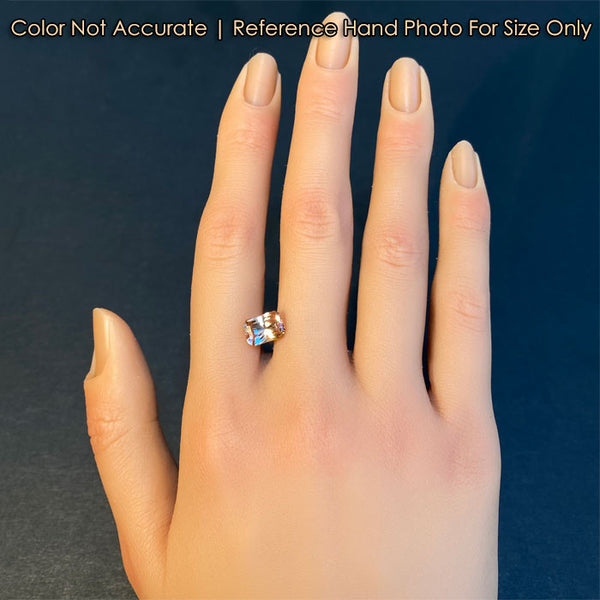 Barion Style Emerald Cut Fancy Tanzanite 2.80 Carats - Moriartys Gem Art