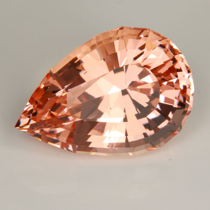 Morganite Gemstones - Custom Cut by Steve Moriarty - Moriartys Gem Art